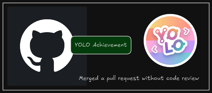 Darellanodev • How to obtain the YOLO achievement on GitHub